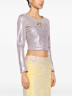 DIESEL® De-top1-fsd Crystal-embellished Top