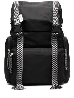 LANVIN Curb Strap-detail Backpack - Black