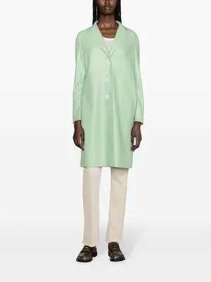 Harris Wharf London Single-breasted Felted Coat - Green