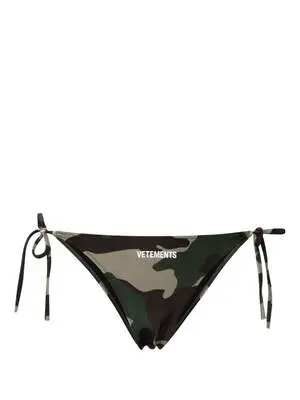 Vetements Camouflage-print Bikini Bottom