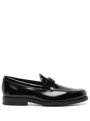 TOD'S T Timeless Leather Loafers