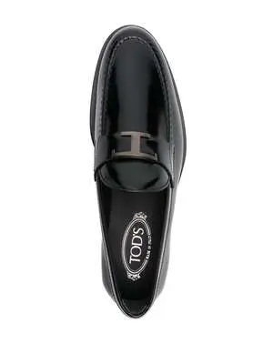 TOD'S T Timeless Leather Loafers