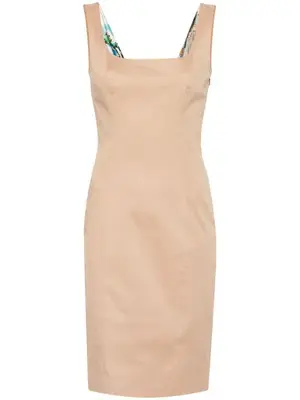 Moschino Scoop Neck Cocktail Dresses