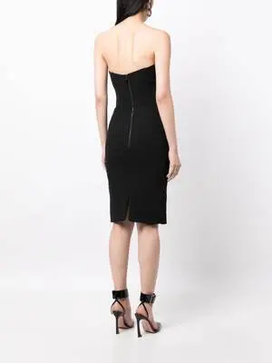 Maticevski Bandeau Pencil Midi Dress