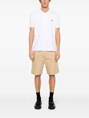 Maison Kitsuné Fox-patch Piqué Polo Shirt