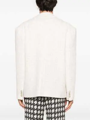 Gcds Sequin-embellished Tweed Blazer