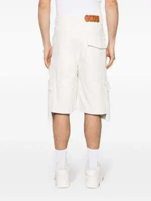Gcds Ultracargo Bermuda Shorts - White