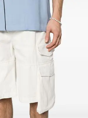 Gcds Ultracargo Bermuda Shorts - White