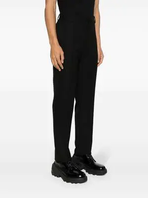 Alexander McQueen Mid-rise Tailored Wool Trousers