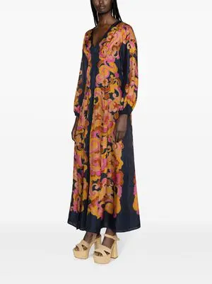 Zimmermann Acadian Silk Maxi Dress