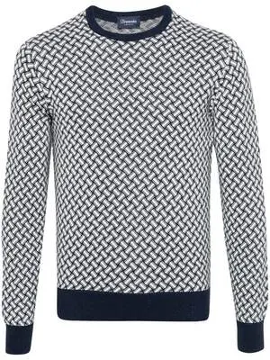 DRUMOHR Intarsia Knit Jumper