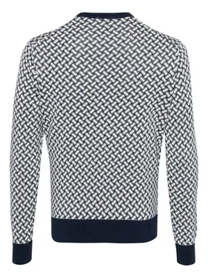 DRUMOHR Intarsia Knit Jumper