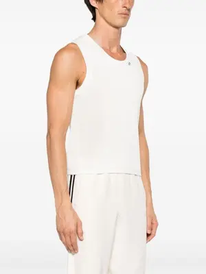 Gcds Waffle-knit Sleeveless Jumper
