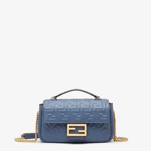 Fendi Baguette Chain Midi Blue