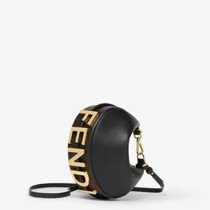 Fendi Fendigraphy Leather Bag - Black