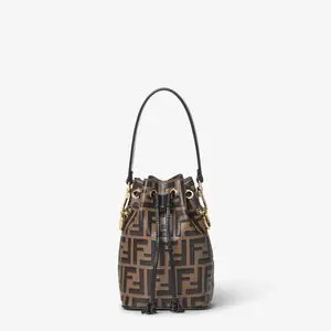 Fendi Mon Tresor Textured Bucket Bags