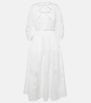 Cotton Blend Maxi Dresses