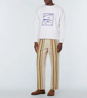 BODE Ironworks Cotton Jersey Sweatshirt