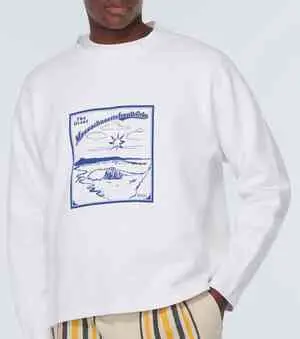 BODE Ironworks Cotton Jersey Sweatshirt