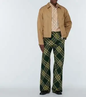 Burberry Check Cotton Shirt - Beige