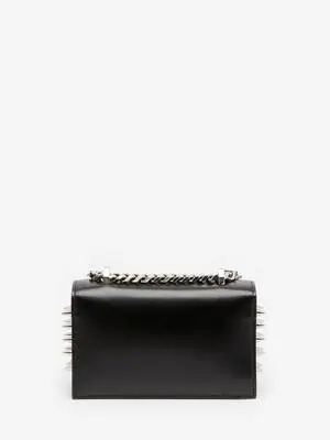 Alexander McQueen The Biker Studded Mini Jewelled Satchel