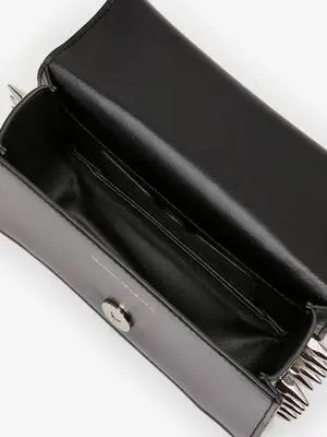 Alexander McQueen The Biker Studded Mini Jewelled Satchel