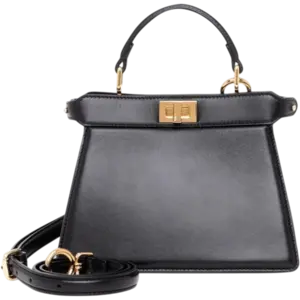 Fendi Peekaboo Iseeu Petite Bag - Black