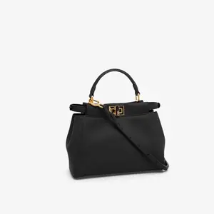 Fendi Peekaboo Handbag - Black