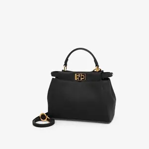 Fendi Peekaboo Handbag - Black