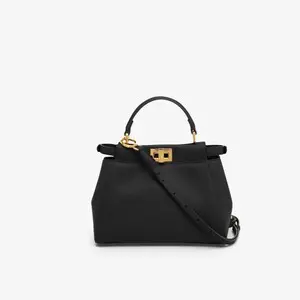 Fendi Peekaboo Handbag - Black