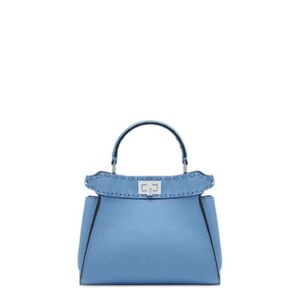 Fendi Peekaboo Mini Handbag Blue