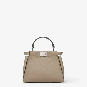 Fendi Peekaboo Mini Handbag Gray