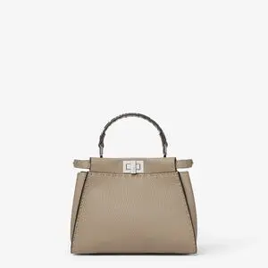 Fendi Peekaboo Mini Handbag Grey