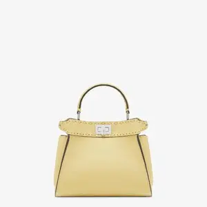 Fendi Peekaboo Mini Handbag Yellow