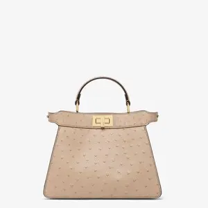 Fendi Peekaboo ISeeU Small Bag Beige