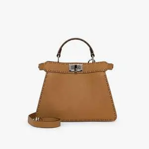 Fendi Peekaboo Iseeu Bag - Brown