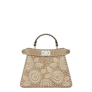Fendi Peekaboo ISeeU Small Bag Gray