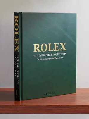 Assouline Rolex: The Impossible Collection Hardcover Book - Green
