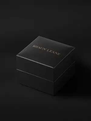 SHAUN LEANE 18-karat White Gold Ring With Diamonds