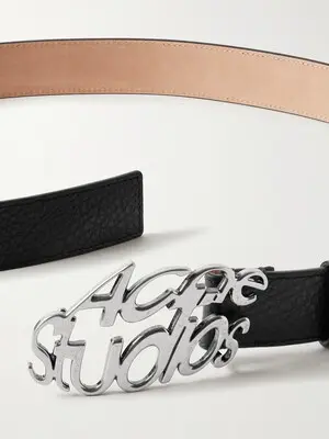 Acne Studios 3cm Full-grain Leather Belt