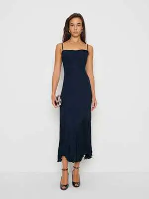 REFORMATION Aiko Dress - Blue