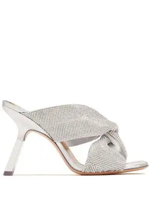 SEBASTIAN MILANO Milano Sandals - Metal Silver