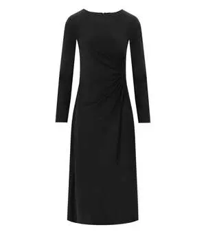Max Mara Romania Long Dress - Black