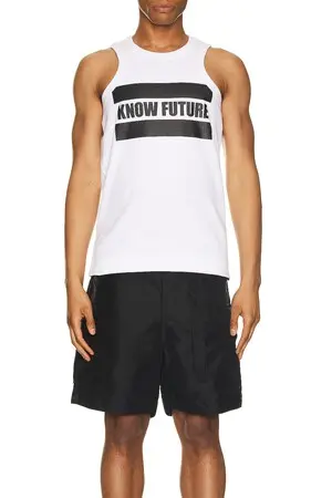 Sacai Know Future Tank Top