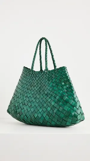 Dragon Diffusion Santa Croce Small Tote - Forest