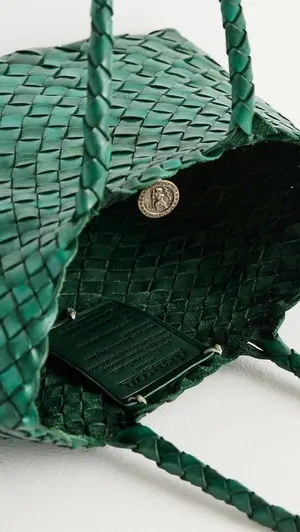 Dragon Diffusion Santa Croce Small Tote - Forest