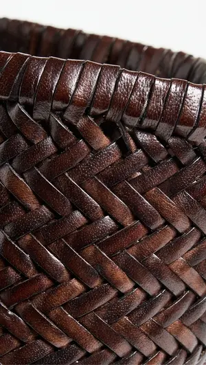 Dragon Diffusion Bamboo Triple Jump Tote - Dark Brown