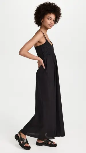 Playa Lucila Maxi Dress - Black