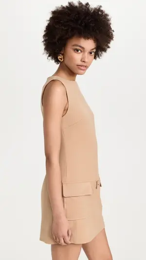Staud Sheila Fitted Dress