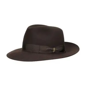 Borsalino Amedeo's. Q. Felt Wide Brim - Brown